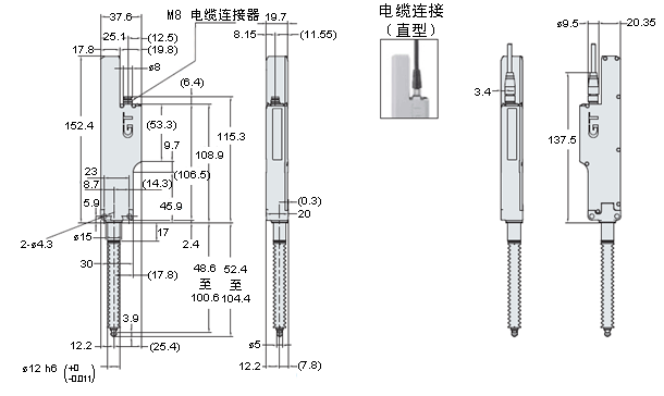 日本基恩士(KEYENCE)_感测头_GT2-H50_杉本-全球最大MRO综合服务商致力于MRO工业品，MRO采购,运营品牌:Hakko,Bonkote,Hozan,Engineer ...